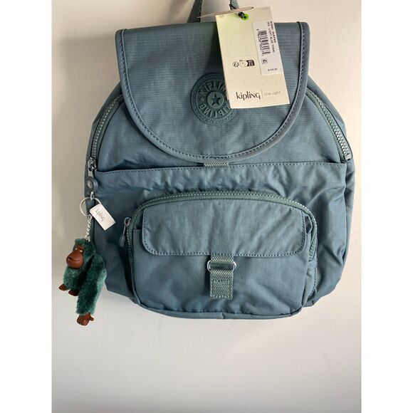 Kipling | Bags | Kipling Queenie Backpack Light Aloe Tonal Nwt | Poshmark